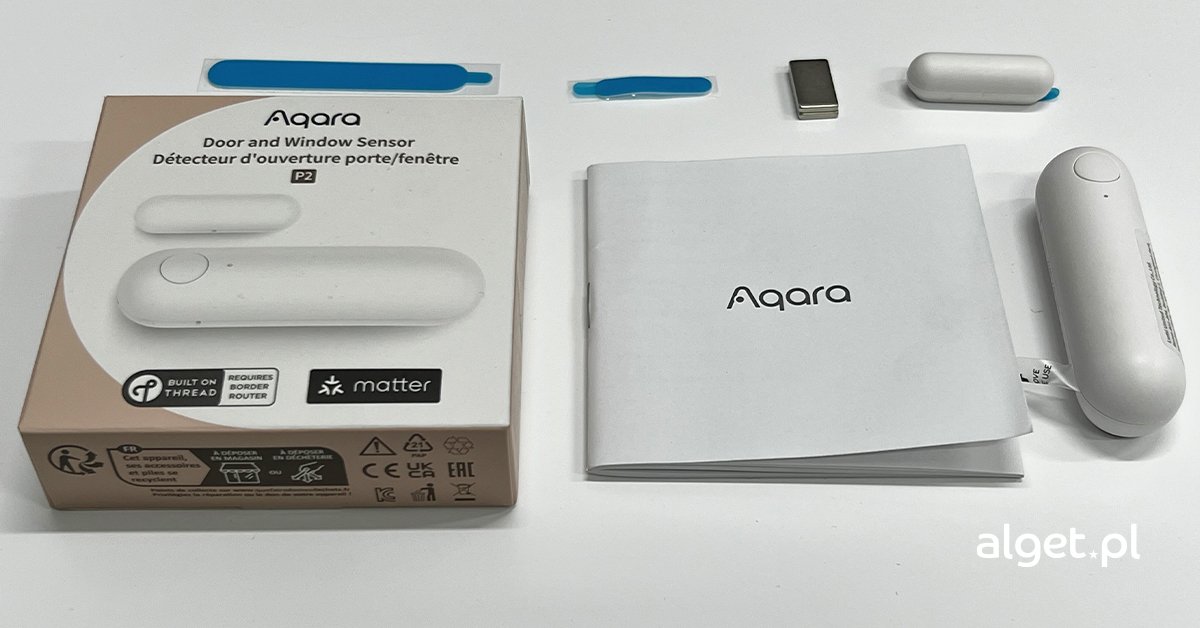 Aqara P2 Czujnik Otwarcia Drzwi / Okna Matter Thread - Unboxing oraz ...